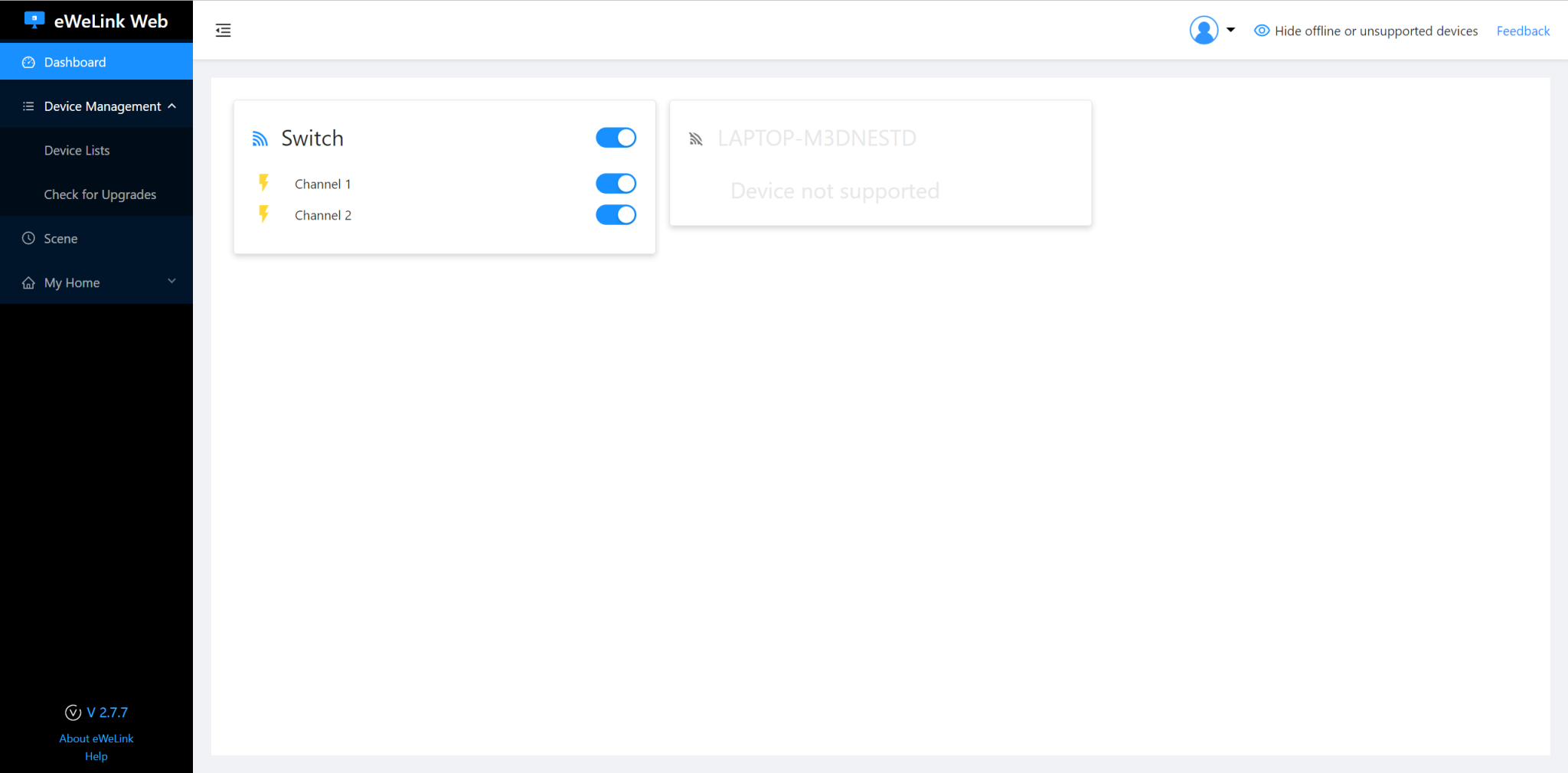 How to create & use eWeLink Webhooks - eWeLink