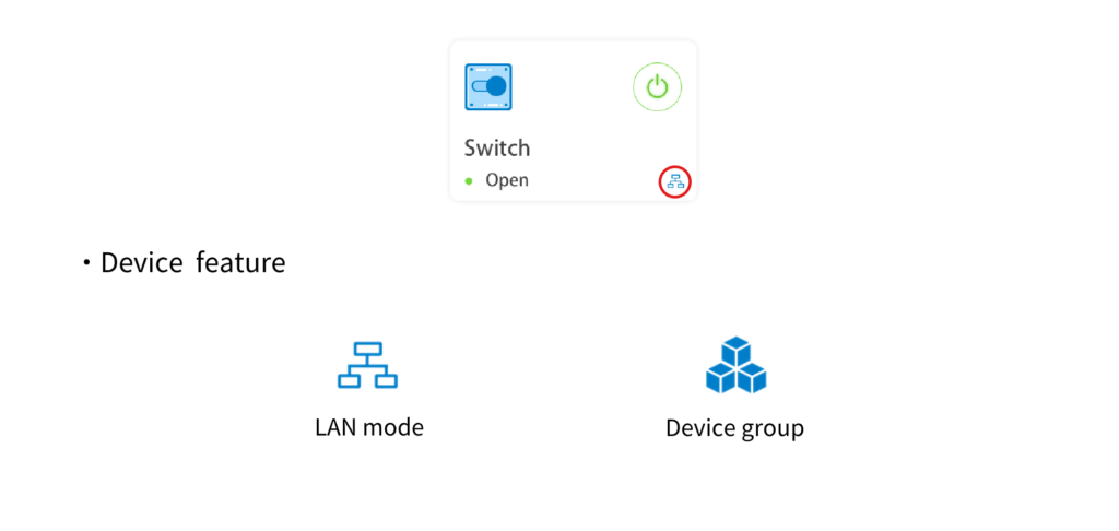 What you can learn from the various icons on device cards? - eWeLink